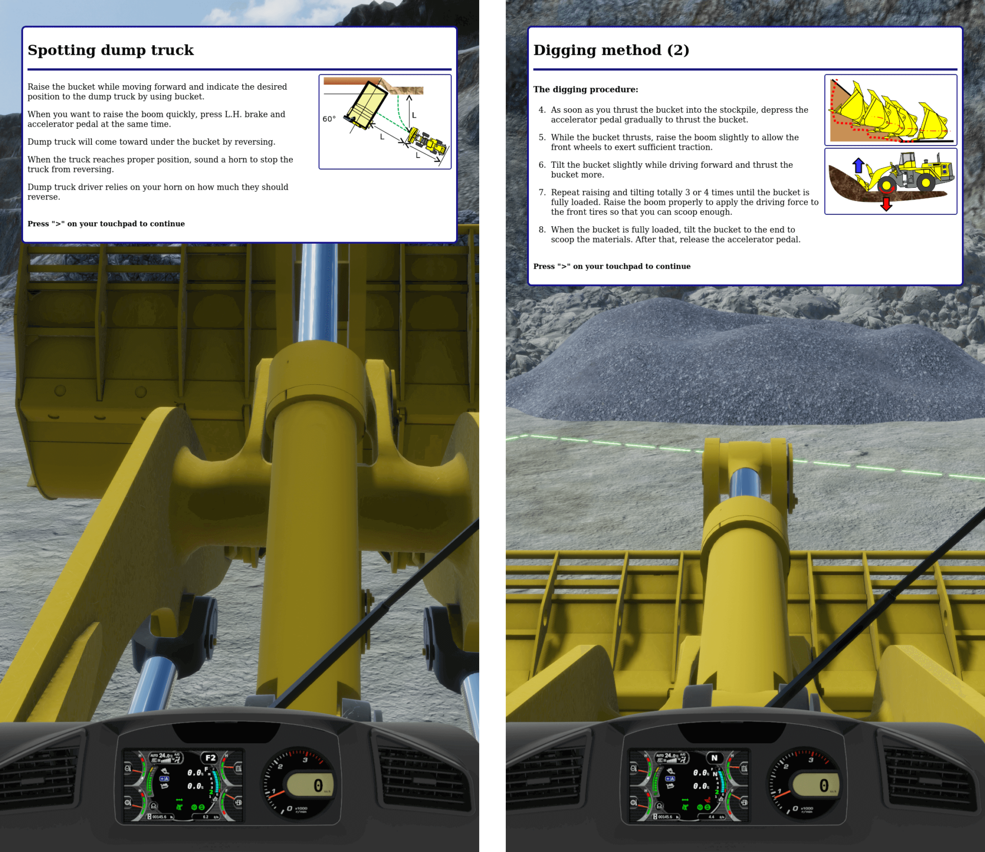 KCS60 Wheel Loader - Komatsusimulators.com
