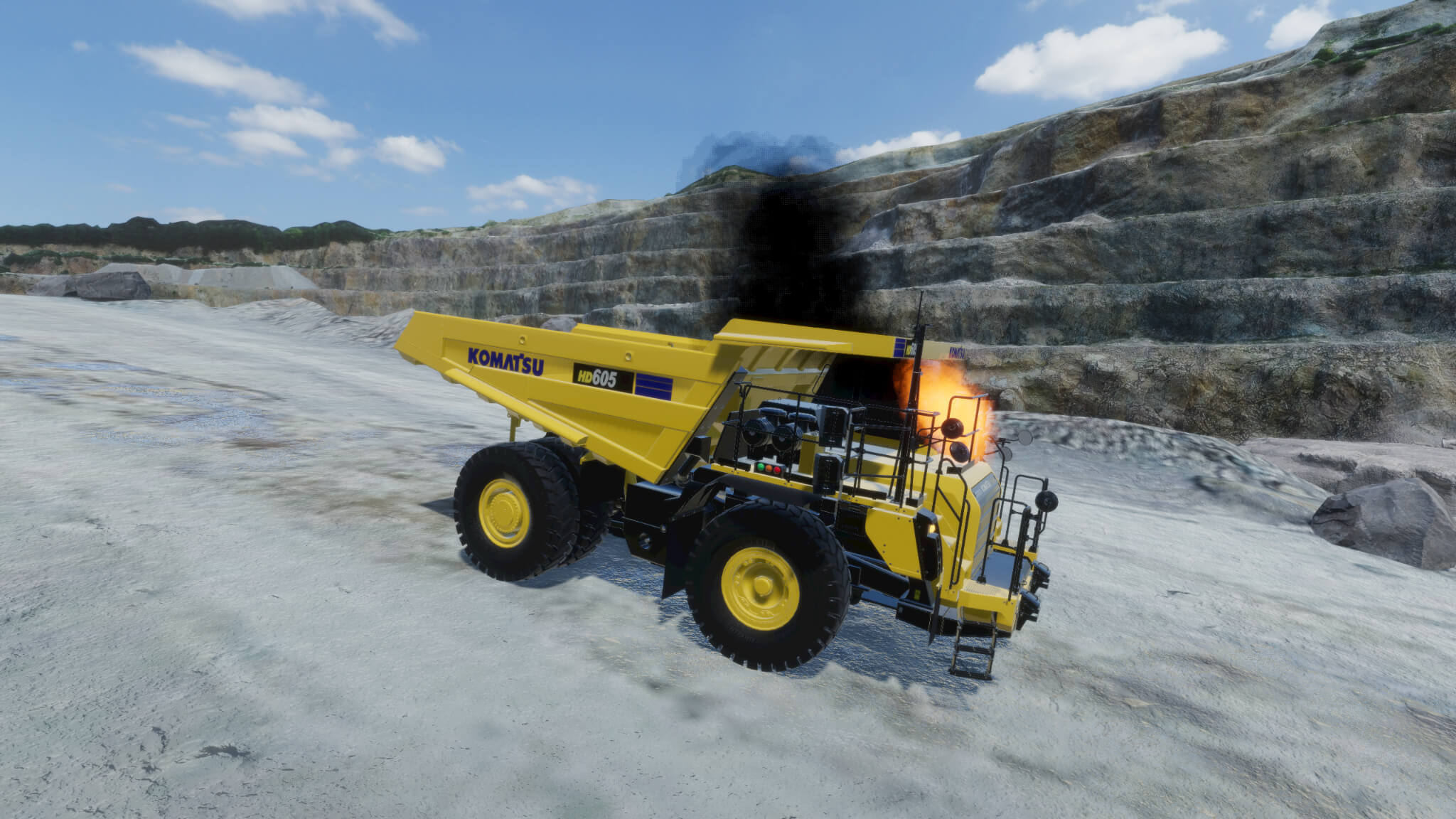 KCS60 Rigid Dump Truck - Komatsusimulators.com