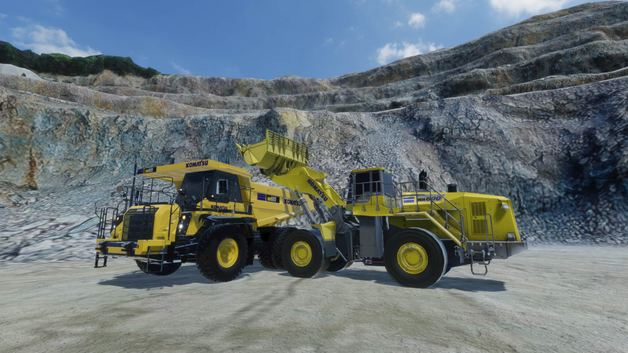 KCS60 Rigid Dump Truck - Komatsusimulators.com