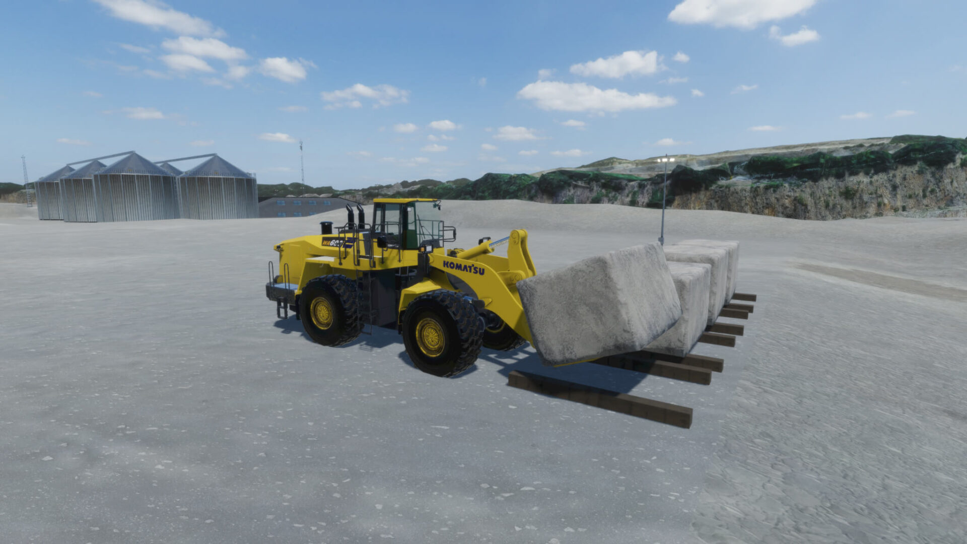 KCS600 Wheel Loader - Komatsusimulators.com