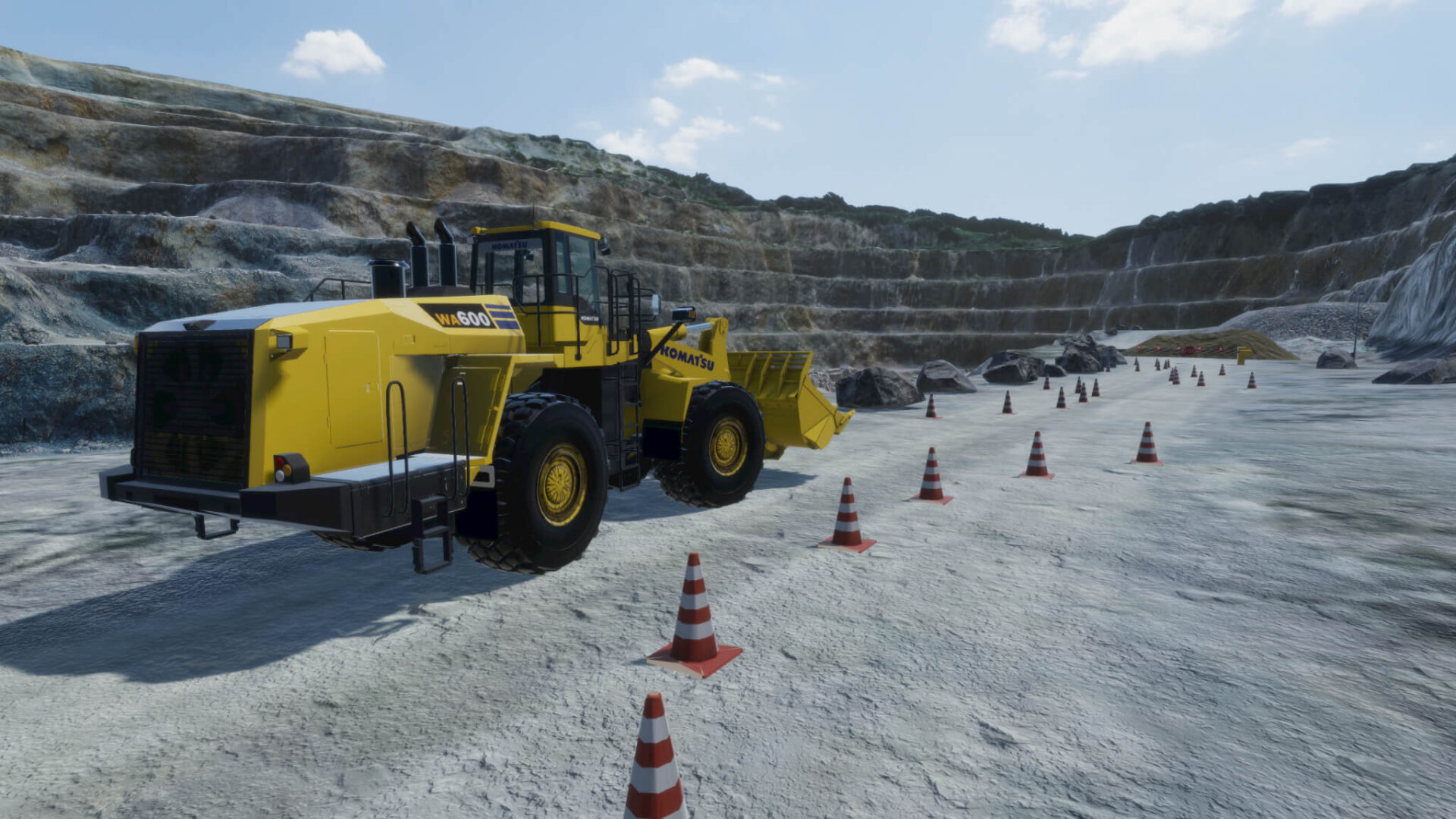 KCS600 Wheel Loader - Komatsusimulators.com