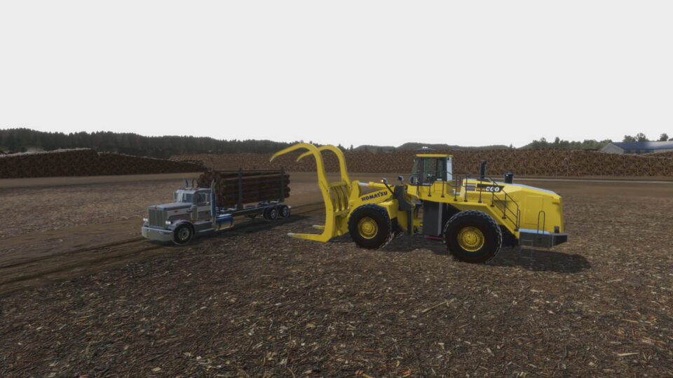 KCS60 Wheel Loader - Komatsusimulators.com