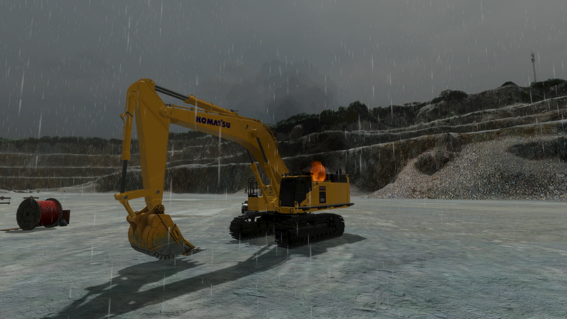 KCS60 Hydraulic Excavator - Komatsusimulators.com