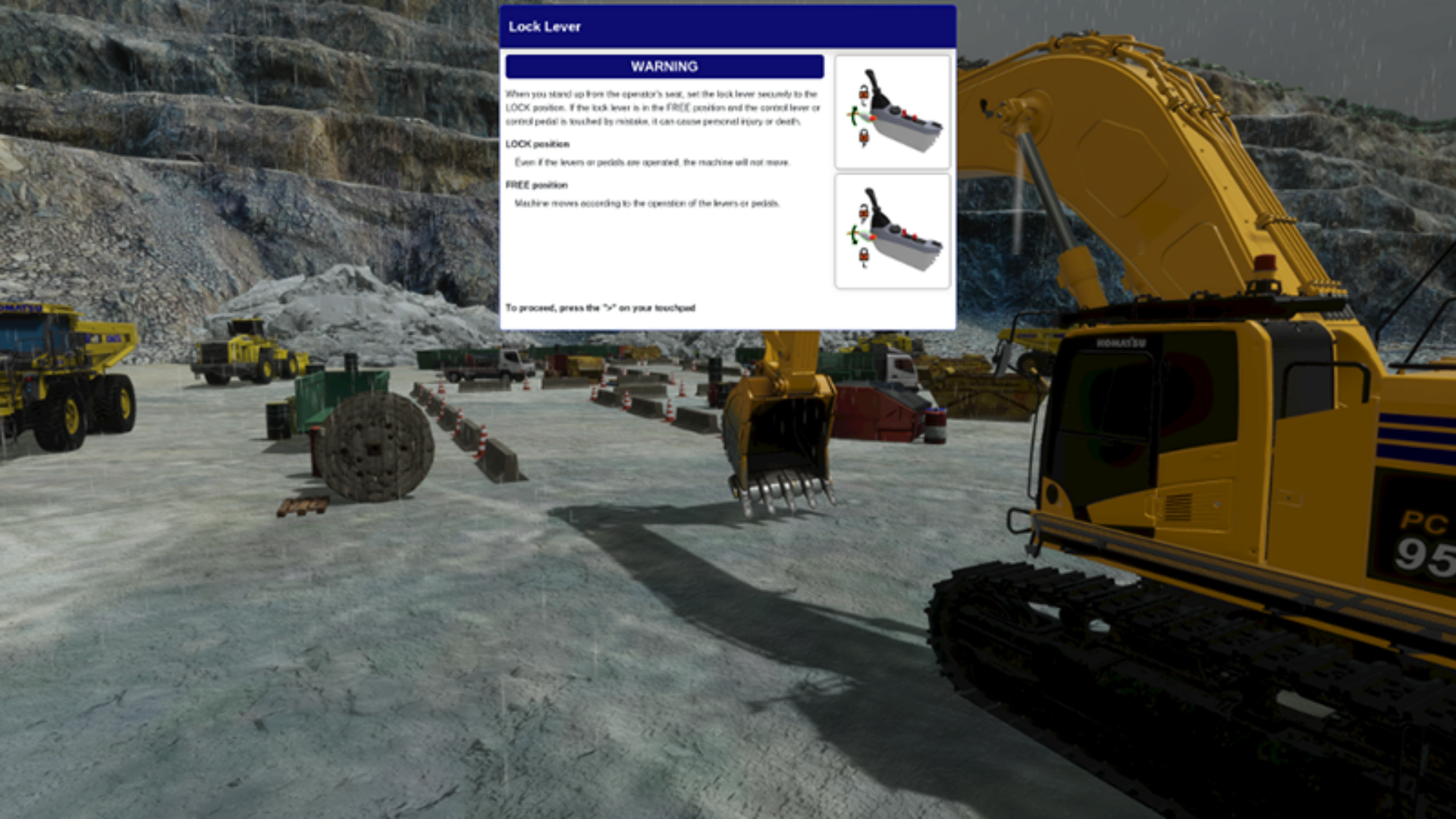 KCS60 Hydraulic Excavator - Komatsusimulators.com
