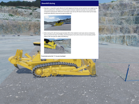 KCS60 Dozer - Komatsusimulators.com